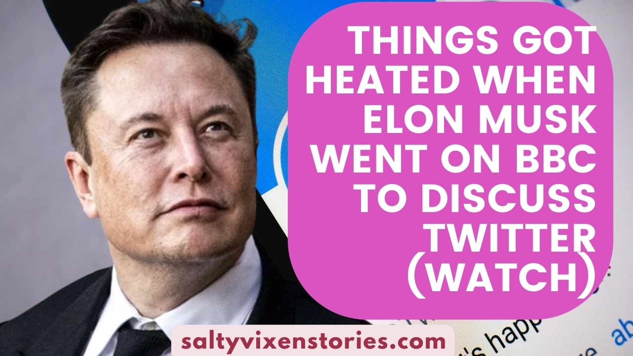 Things got heated when Elon Musk went on BBC to discuss Twitter (watch ...