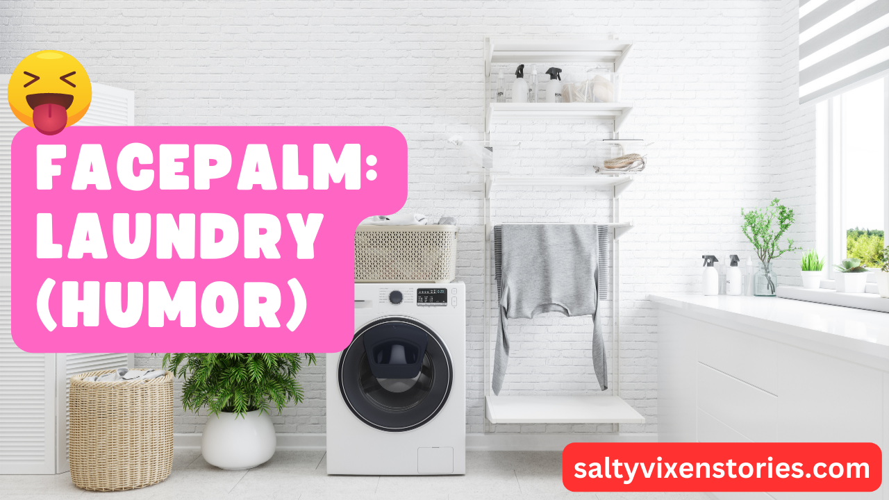 Facepalm: Laundry (humor) - Salty Vixen Lifestyle Magazine