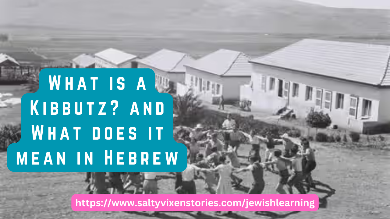What is a Kibbutz? and What does it mean in Hebrew - Salty Vixen ...
