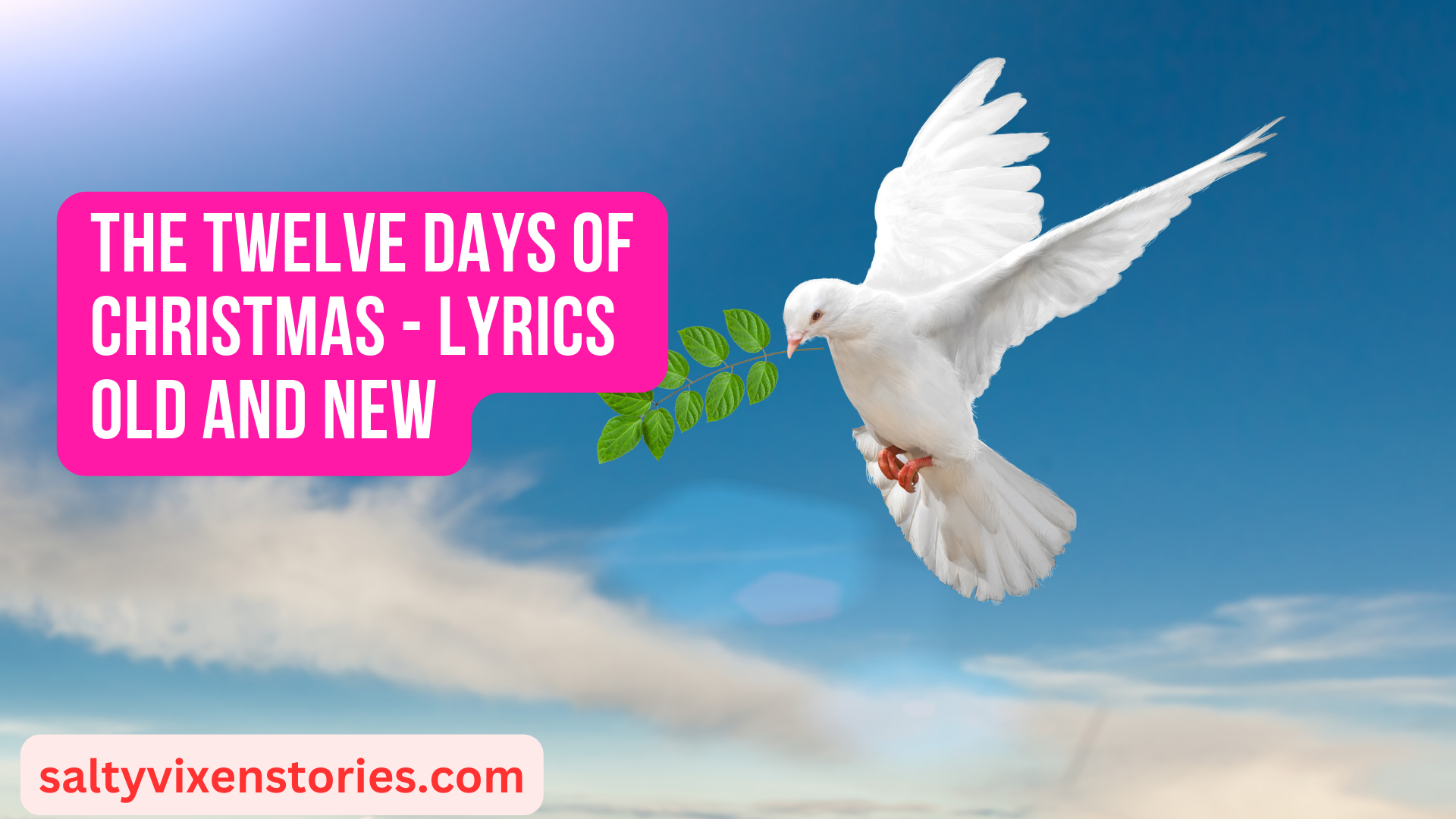 The Twelve Days of Christmas - Lyrics Old and New - Salty Vixen ...