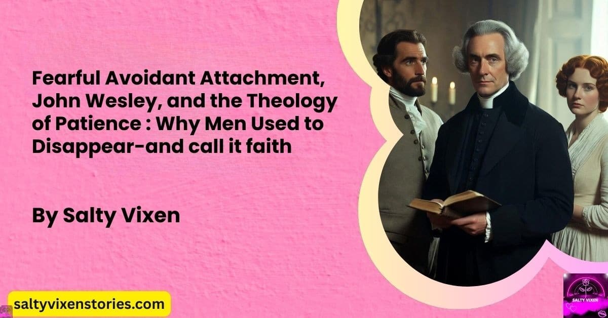 Fearful Avoidant Attachment, John Wesley, and the Theology of Patience ...