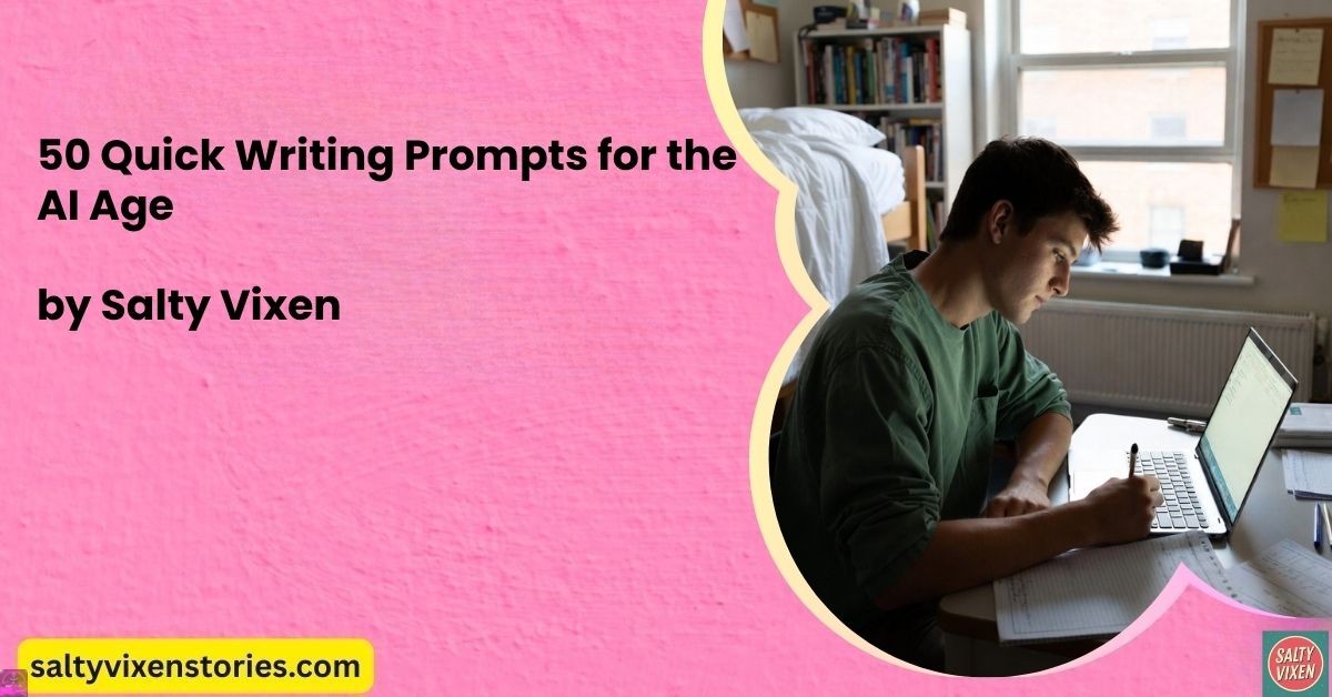 50 Quick Writing Prompts for the AI Age - Salty Vixen Lifestyle Magazine